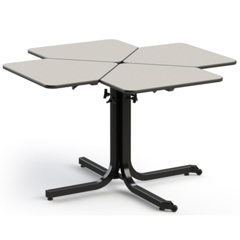 Butterfly Tables. Black. Laminated ELM 4-Person | ERP Group